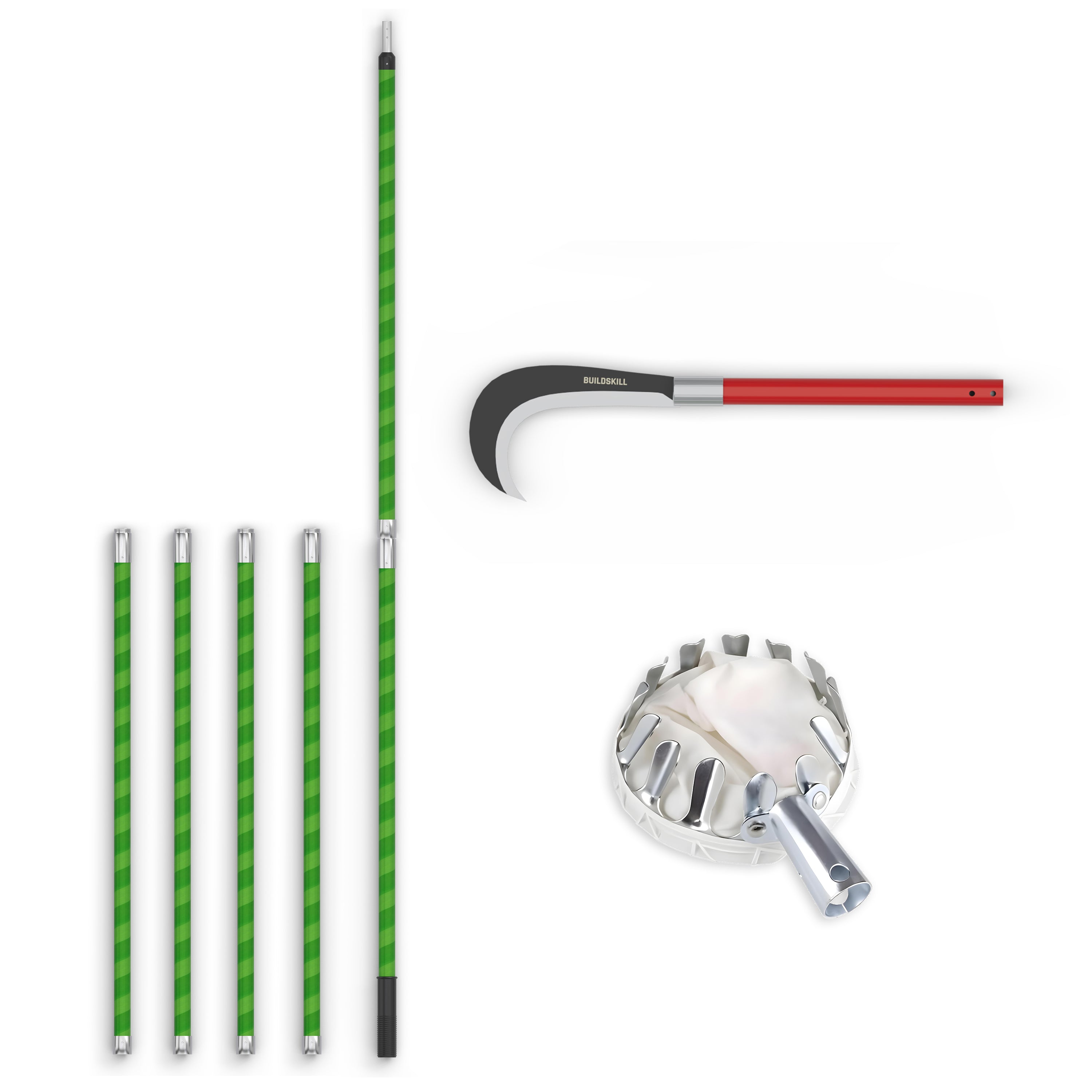 Telescopic Plucker Combo 8-24 feet
